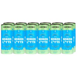 HAKUMA Organic Coconut Latte 12 x 235ml - Premium Matcha Latte with ...