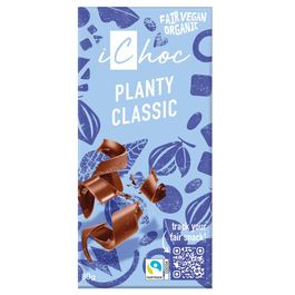 Organic vegan chocolate iChoc Planty Classic 80g buy online
