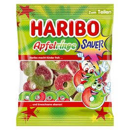 Order HARIBO Apple rings sour 175g online