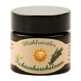 Order organic spruce resin balm 25g from Sonnenhof Almkräuter online