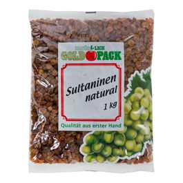 Sultaninen 1000g von Goldpack jetzt online bestellen!