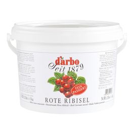 Darbo Rote Ribisel (Johannisbeer) Fruchtaufstrich passiert 5000g von ...