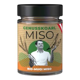 Bio Mugi Miso 190g - herzhaft würzige Paste - rein Pflanzlich – vegan- traditionell grobe Tsubu ...