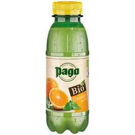 Buy Pago Organic Orange 100% Pet 330ml - value pack of 12 from Pago ...