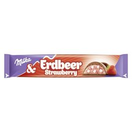 Milka Strawberry Bars 36.5g - 36 value pack from Milka - order online now!