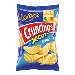 Buy Crunchips x-cut salted 150g from Lorenz online
