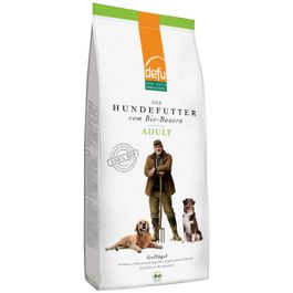 Organic dog food Adult Poultry 12.5kg from Defu – order online now!