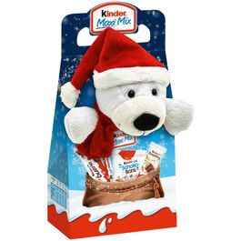 Order Kinder Maxi Mix plush toy polar bear 133g from Kinder online now