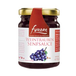 Grape mustard sauce 180g - Order delicatessen sauce made from grapes ...