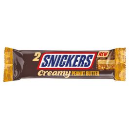 Buy Snickers Creamy Peanut Butter 36.5g - value pack of 24 from ...
