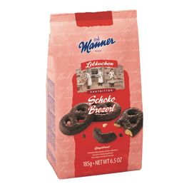 Manner Lebkuchen Brezerl Dark Chocolate 185g – order online now!