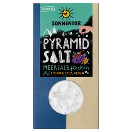 Organic pyramid salt, coarse, uniodized, 65g – 6-pack from Sonnentor ...