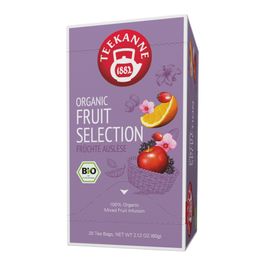 Organic fruit tea 20 bags from teapot